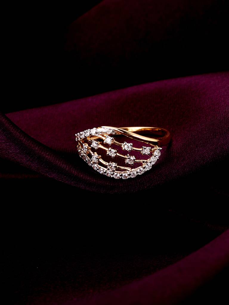 Giva 18K Yellow Gold Beautiful Moments Diamond Ring | Giva 18K Yellow ...