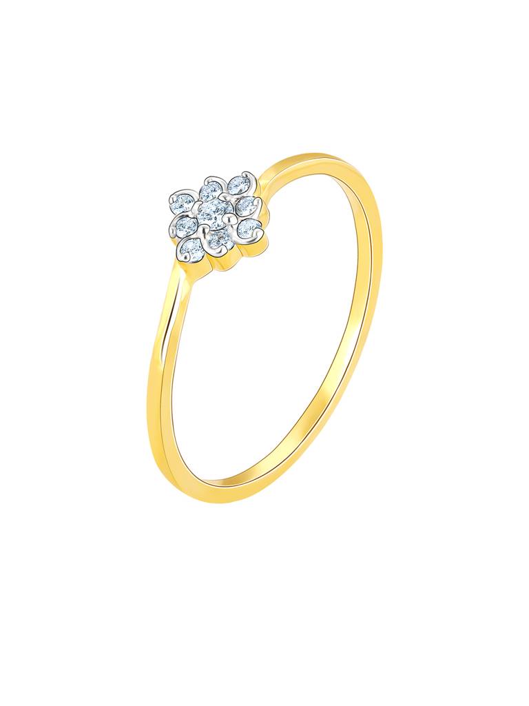 14K Yellow Gold Beauty In Elegance Diamond Ring | 14K Yellow Gold ...