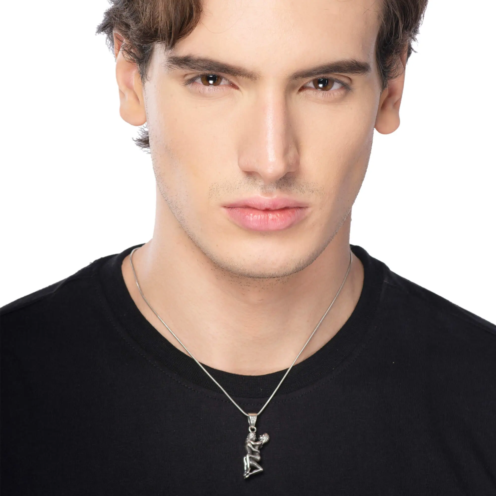 Eternal Embrave Silver Men's Locket | Eternal Embrave Silver Locket ...