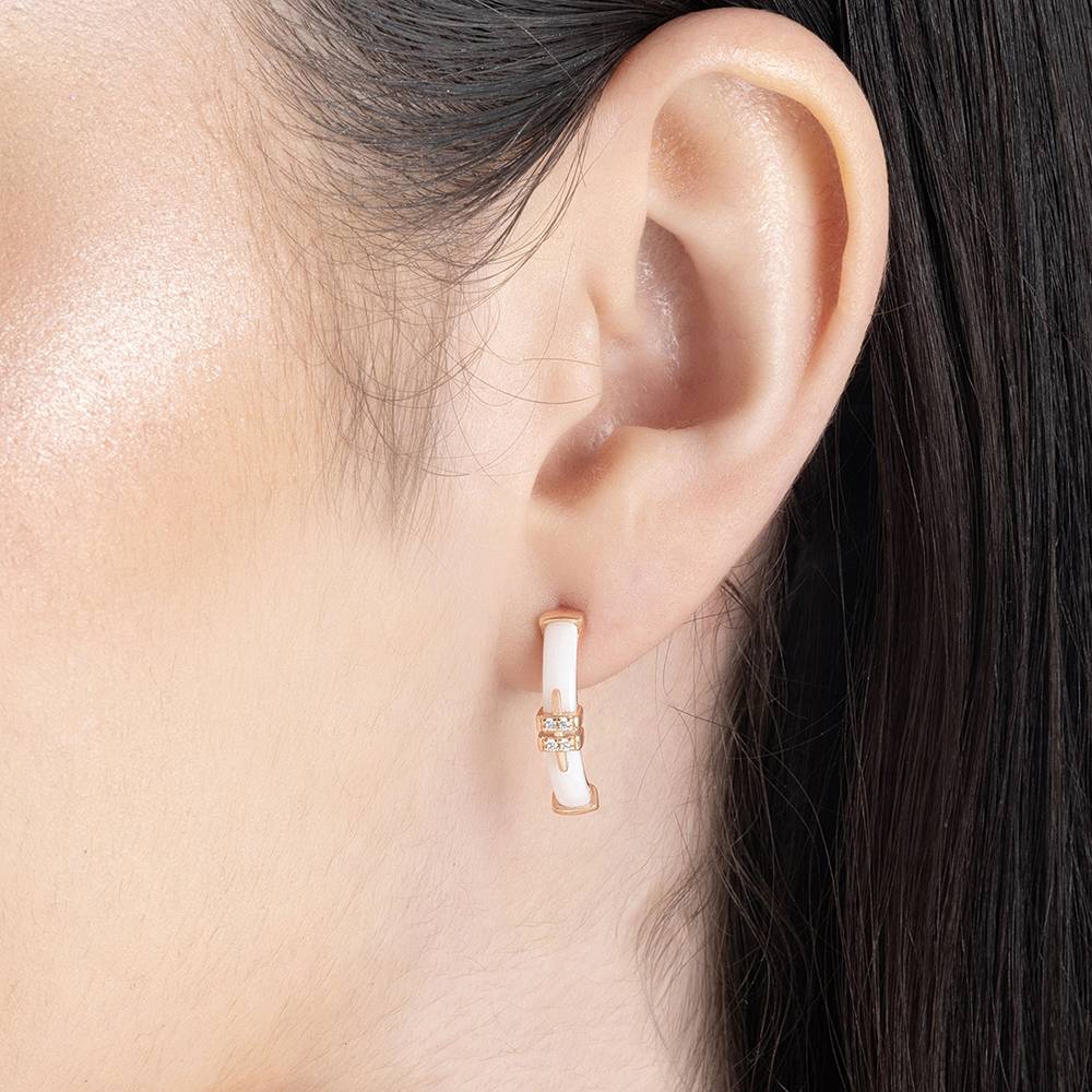 Band Hoop Silver Earrings | Band Hoop Silver Earrings · Eternz