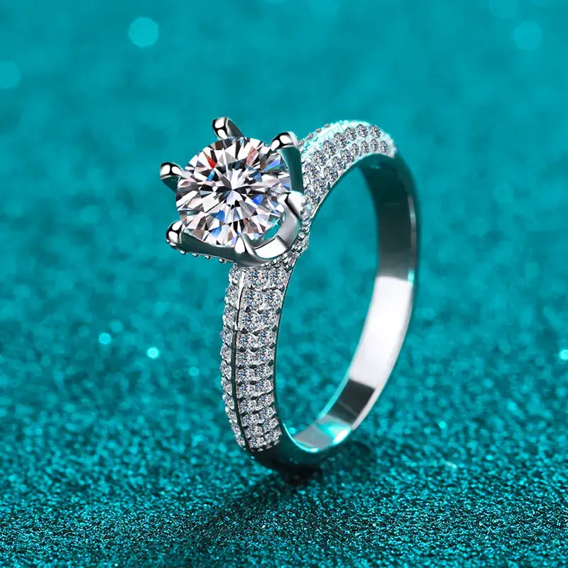 1 Ct Celestial Crown Moissanite Ring | Rings · Eternz