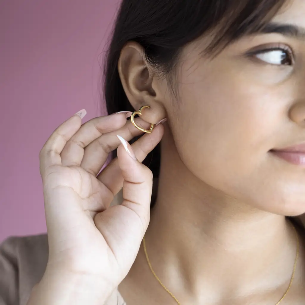 Heart Shaped Hoops | Heart Shaped Hoops · Eternz