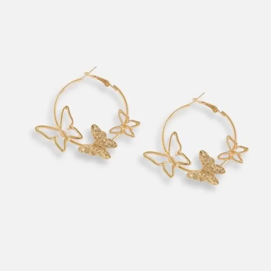 Butterfly Hoop Earrings | Butterfly Hoop Earrings · Eternz