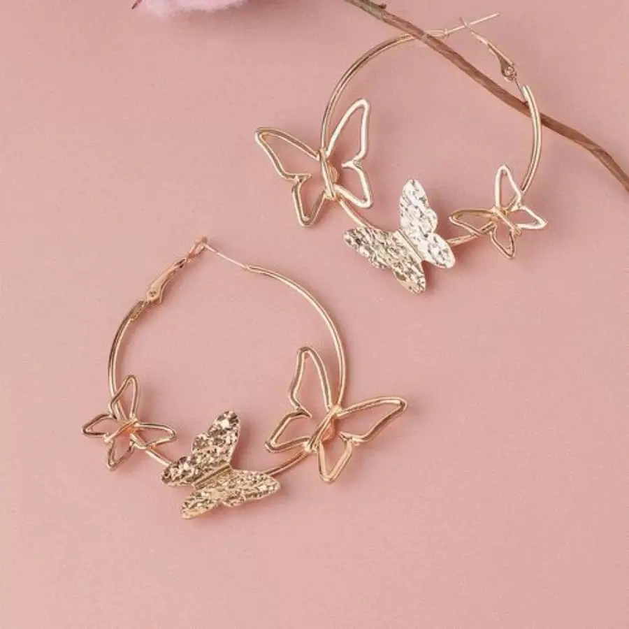 Butterfly Hoop Earrings | Butterfly Hoop Earrings · Eternz