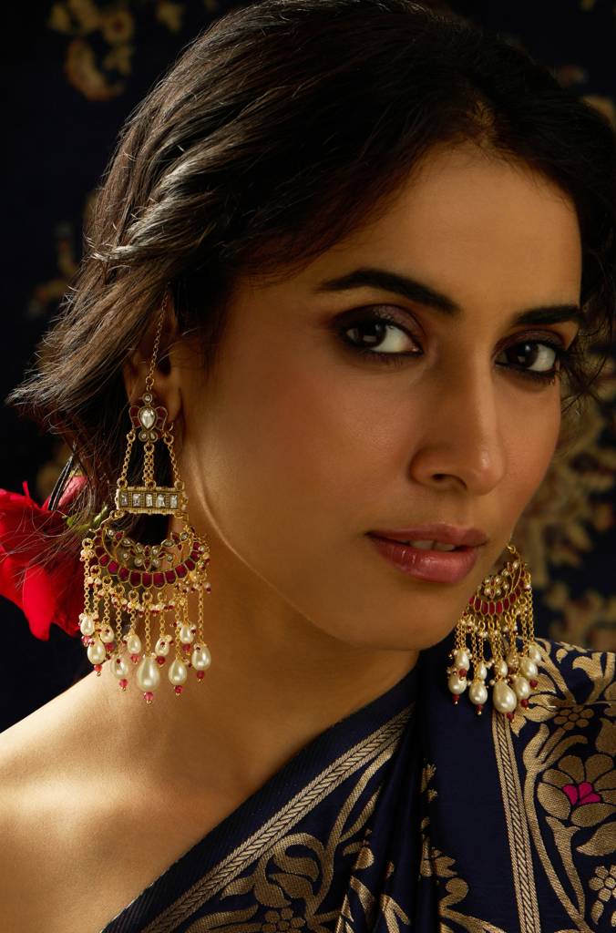 Royal Ember Chaandbali Earring | Royal Ember Chaandbali Earring · Eternz