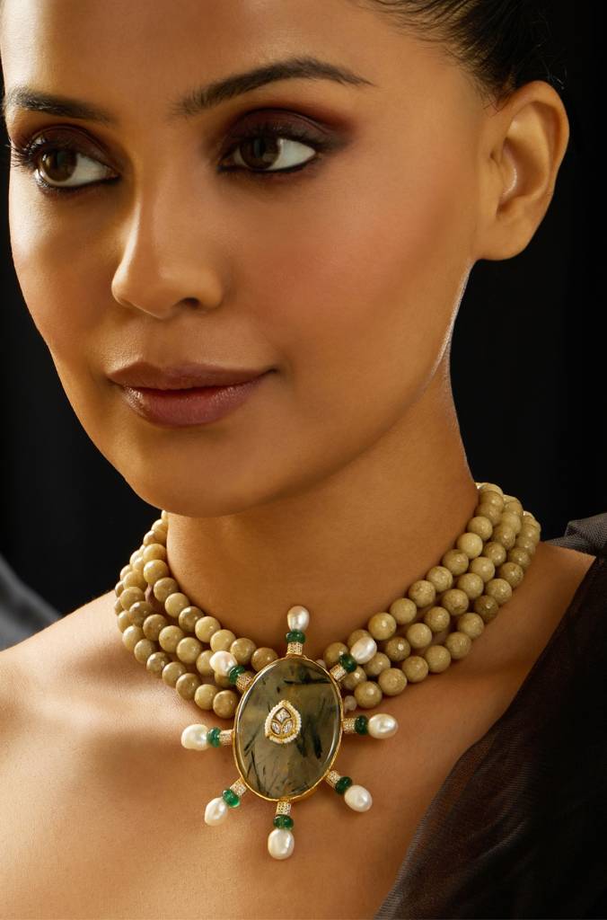 Sunlit Cream Beaded Necklace | Sunlit Cream Beaded Necklace · Eternz