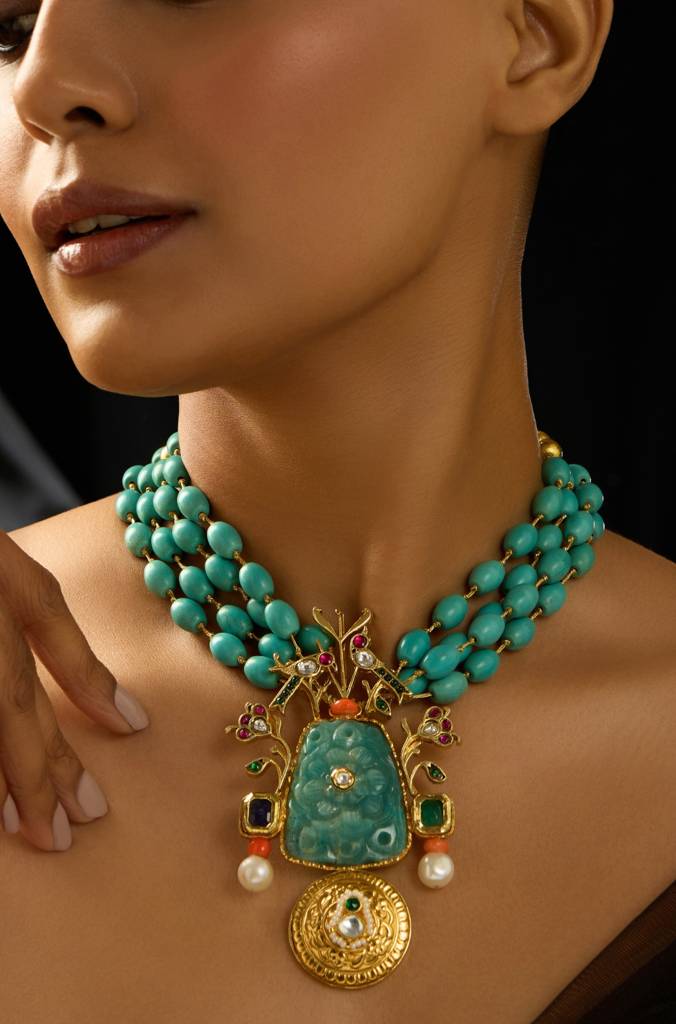 Bespoke Azure Elegance Necklace | Bespoke Azure Elegance Necklace · Eternz