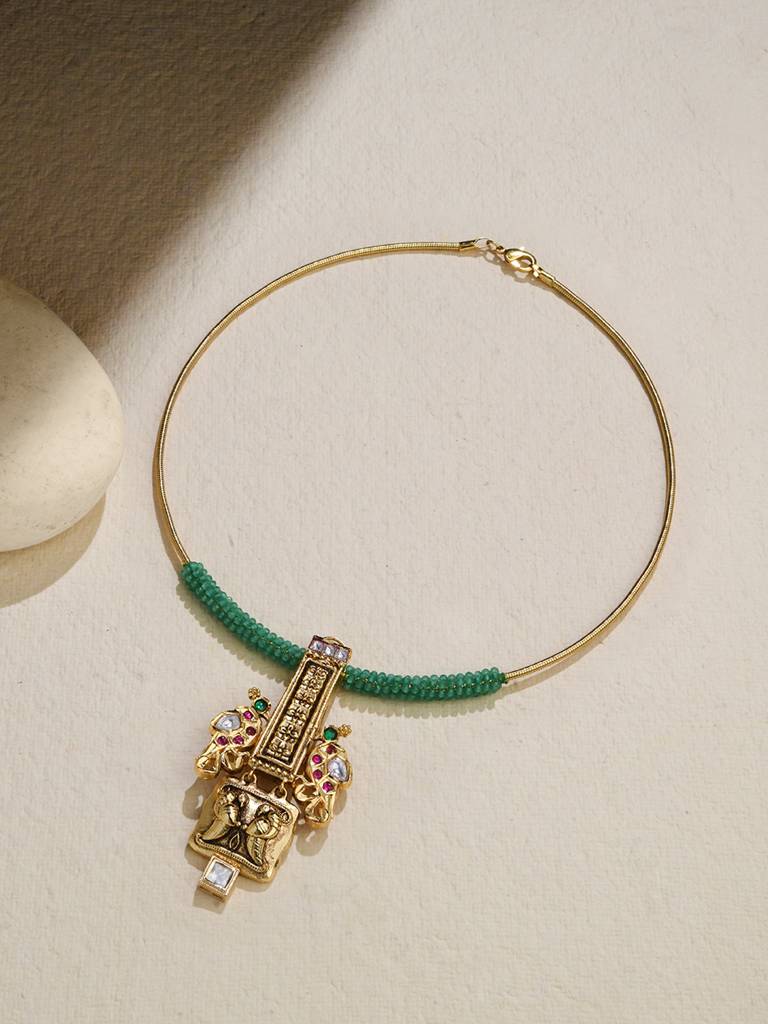 Majestic Golden Green Torque | Majestic Golden Green Torque · Eternz