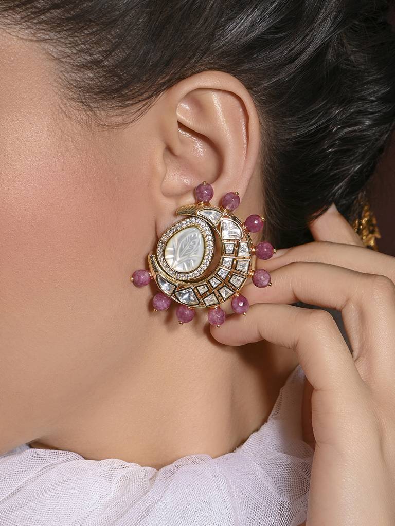 Blingy Red Stud Earrings | Blingy Red Stud Earrings · Eternz