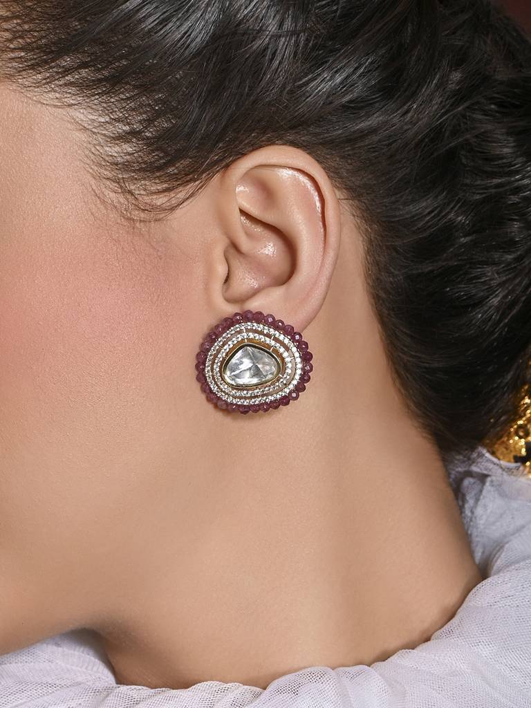 Zestful Red Stud Earrings | Zestful Red Stud Earrings · Eternz