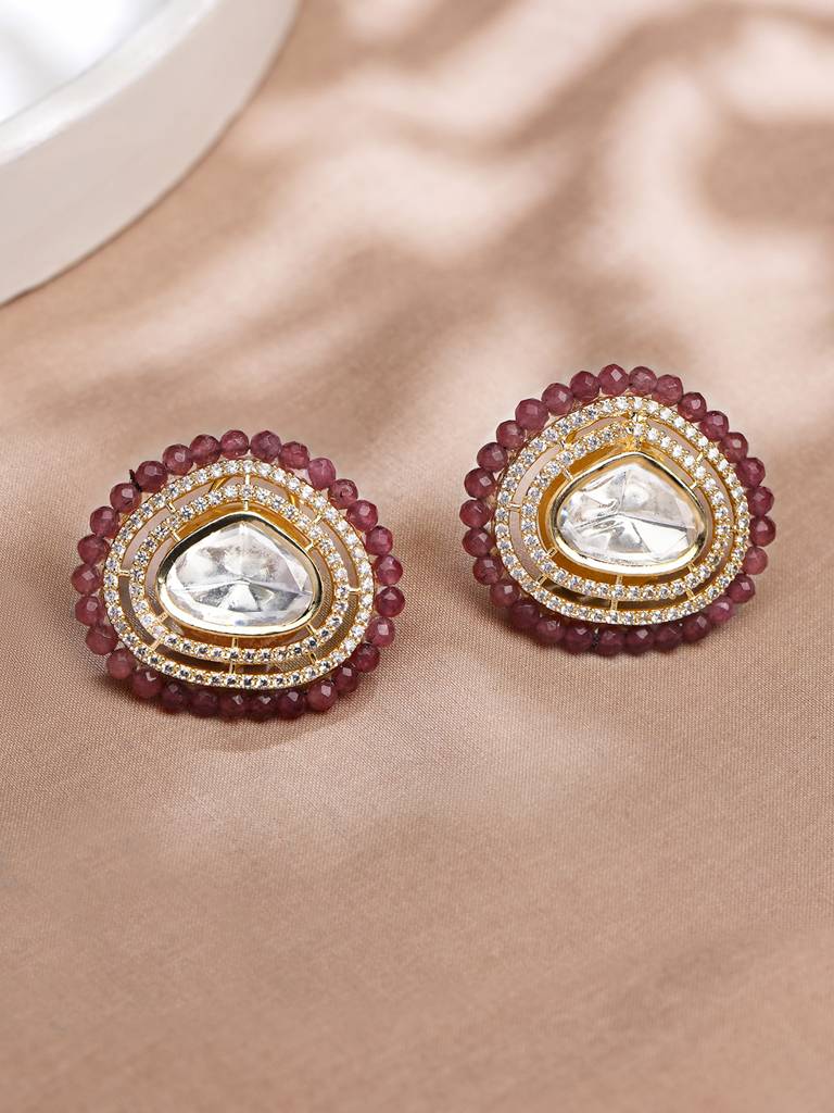 Zestful Red Stud Earrings | Zestful Red Stud Earrings · Eternz