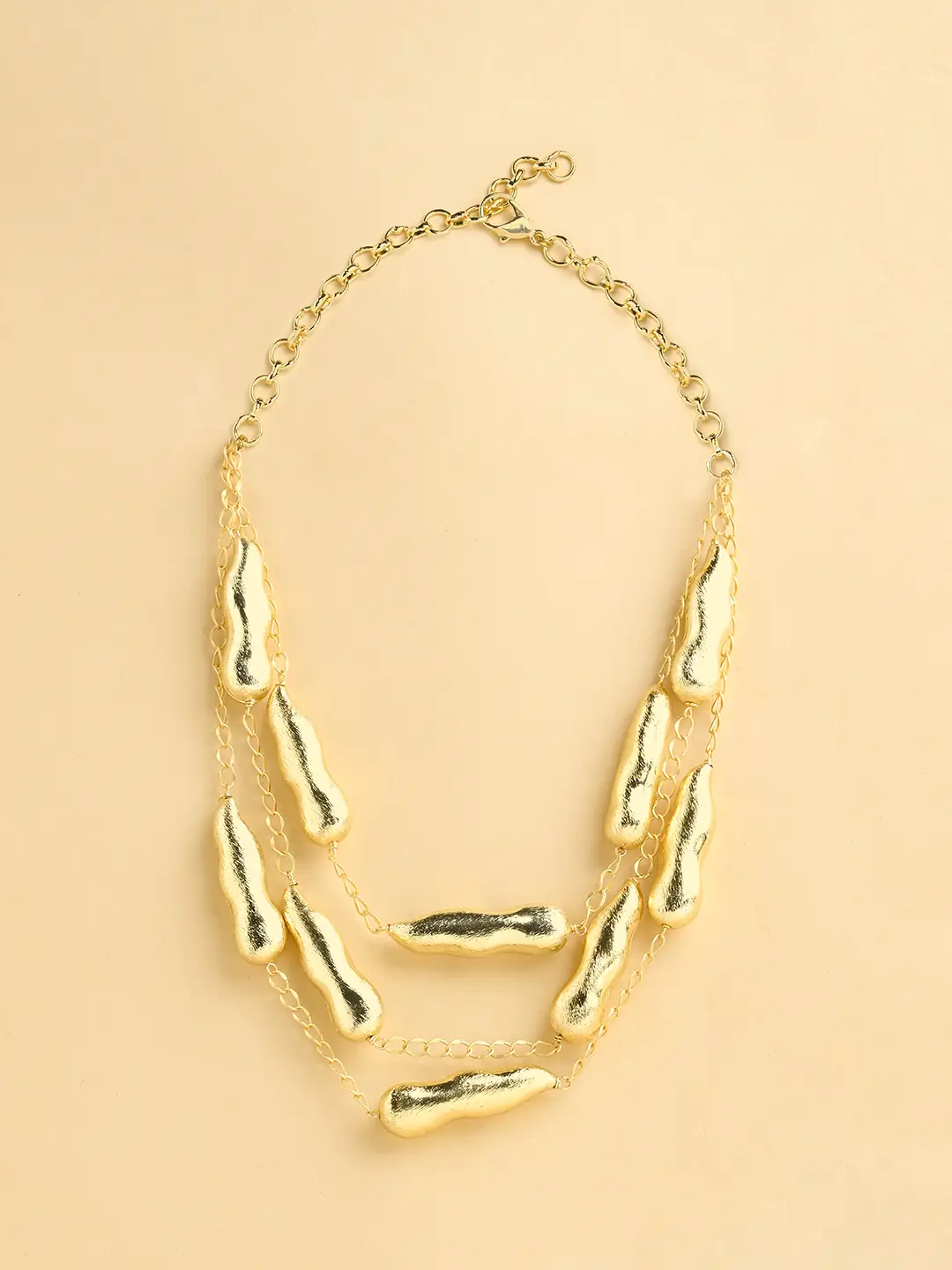 Chunklet Layered Necklace | Chunklet Layered Necklace · Eternz