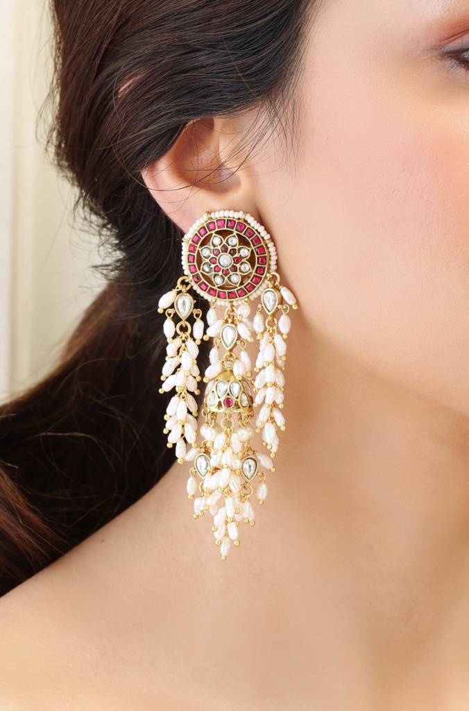 Opulent Cresting Dangler Earrings | Opulent Cresting Dangler Earrings · Eternz
