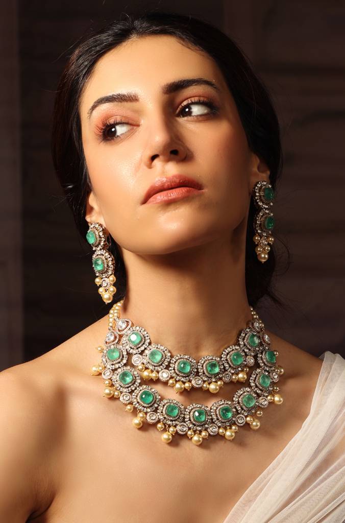 Jade Cascade Necklace Set | Jade Cascade Necklace Set · Eternz