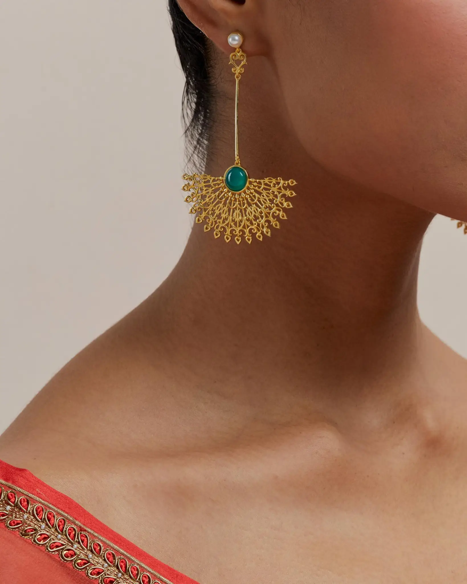 22Kt Gold Plated Phool Earrings | 22Kt Gold Plated Phool Earrings · Eternz