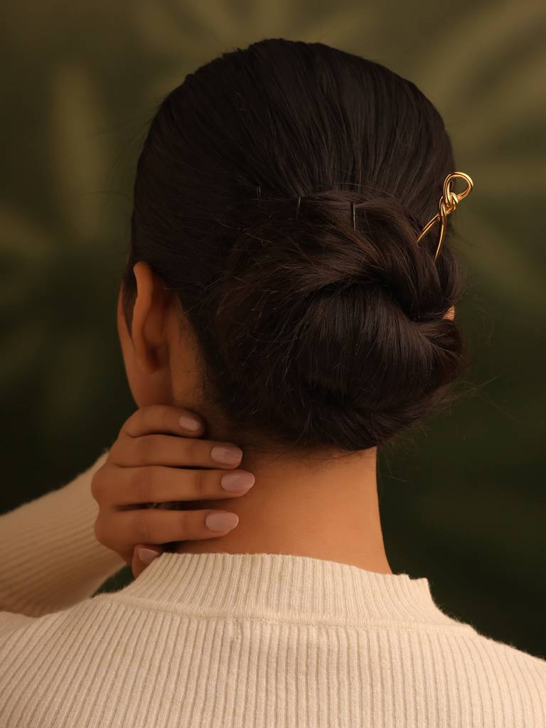 Twisted Interlace Hair Bun Stick | Twisted Interlace Hair Bun Stick ...