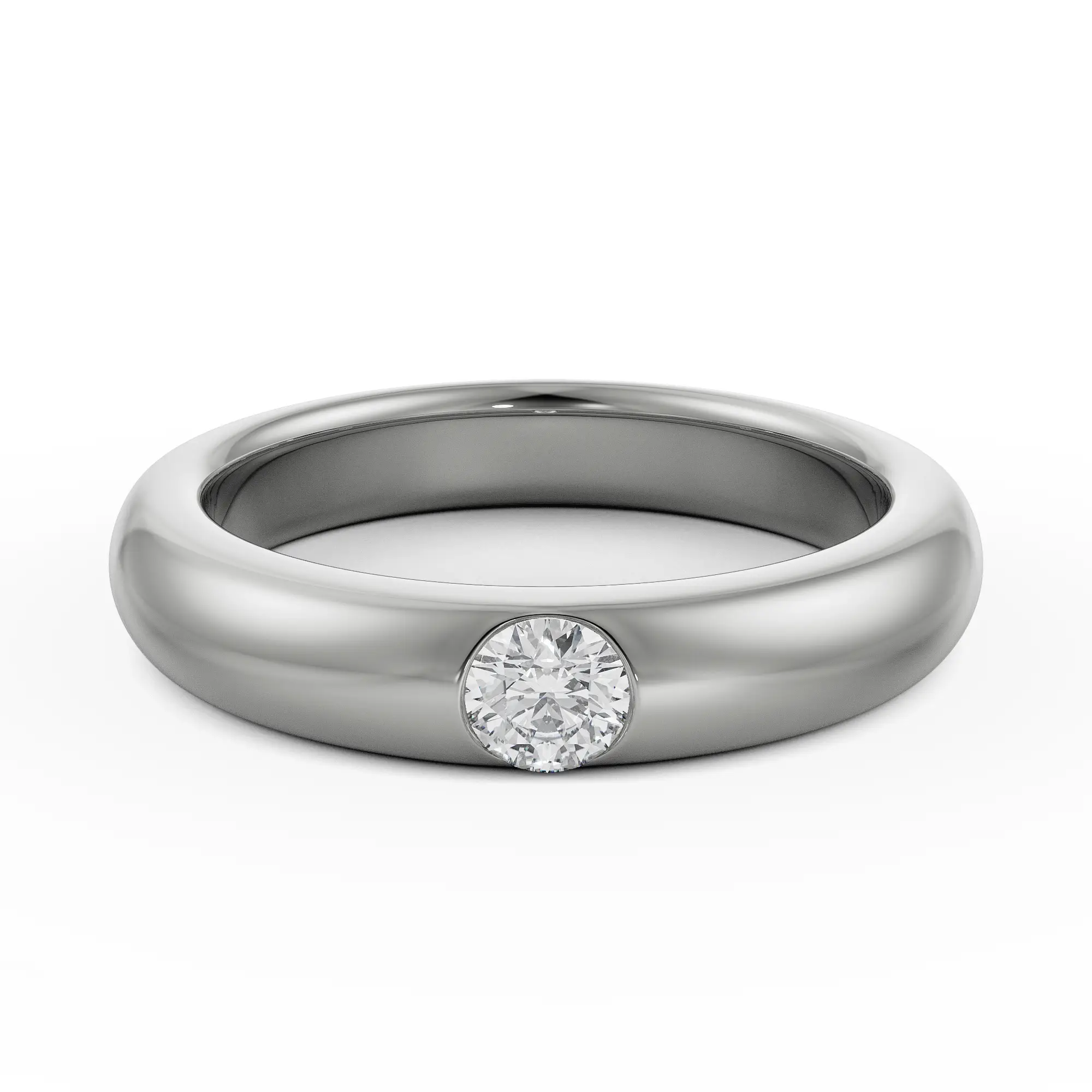 Sleek Round Band | Sleek Round Band · Eternz