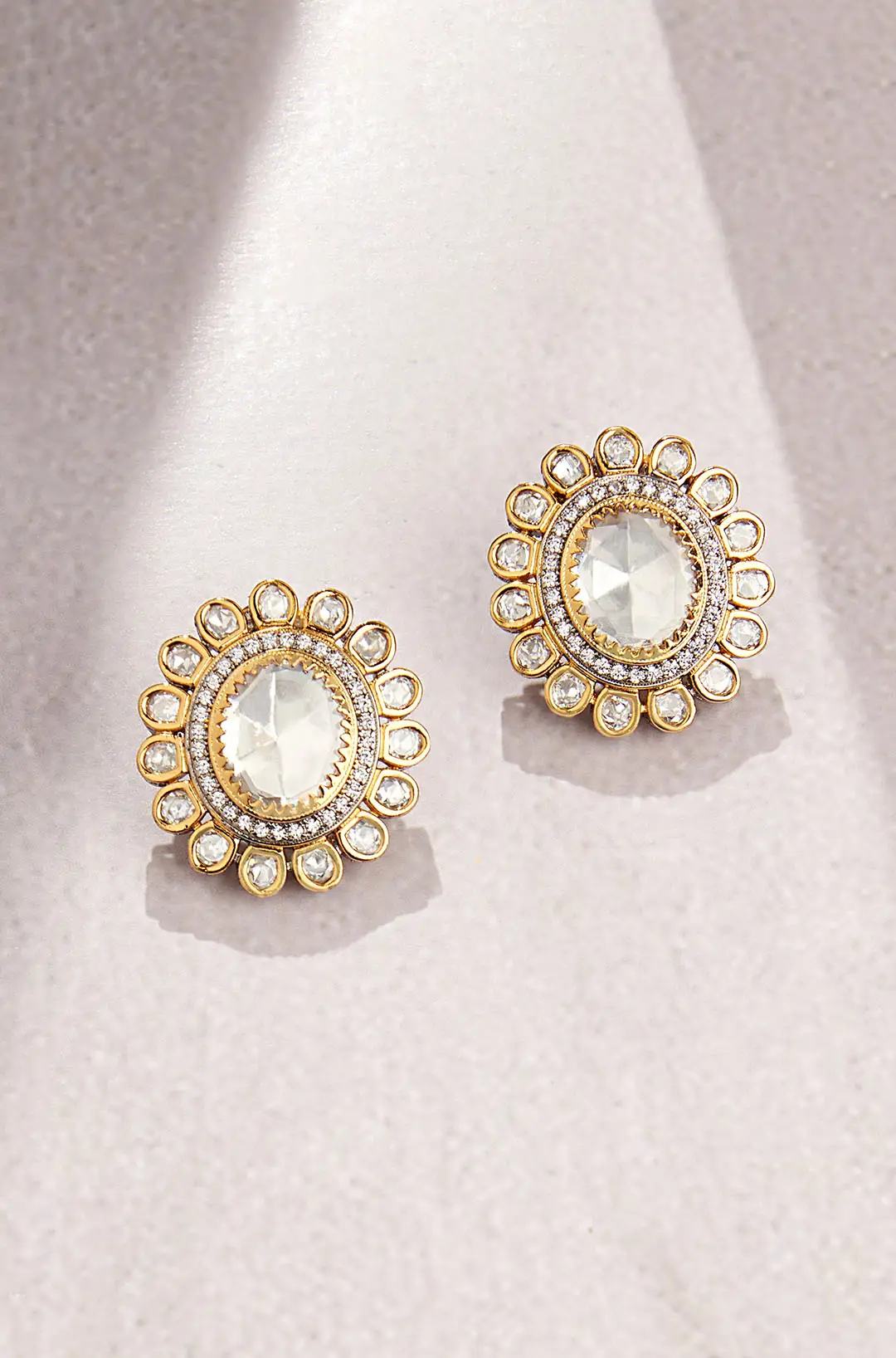 Classic Kundan Polki Stud | Classic Kundan Polki Stud · Eternz