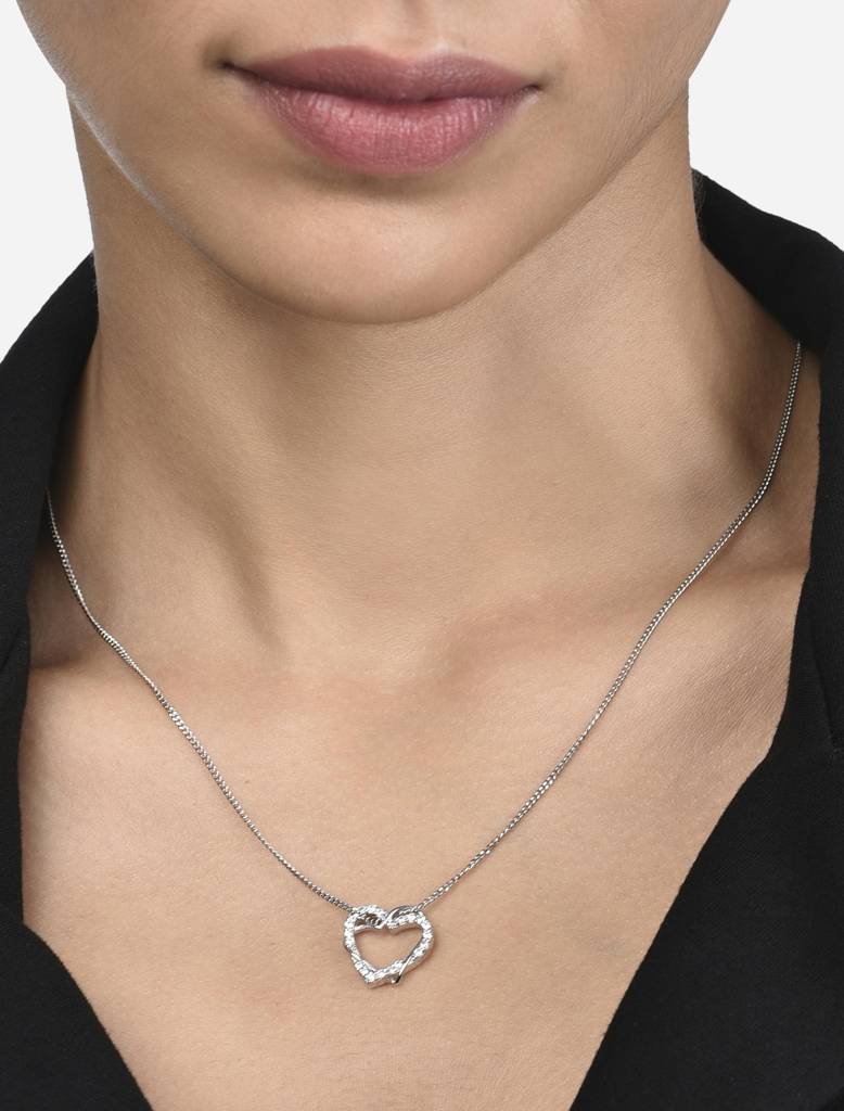 925 Silver Love Locked Pendant | FIAN 925 Silver Love Locked Pendants ...