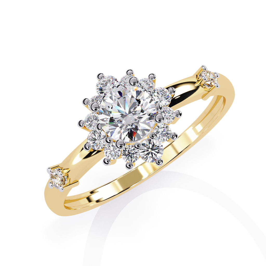Sol Classic Round-Shaped Lab Grown Diamond Ring | Sol Classic Round ...