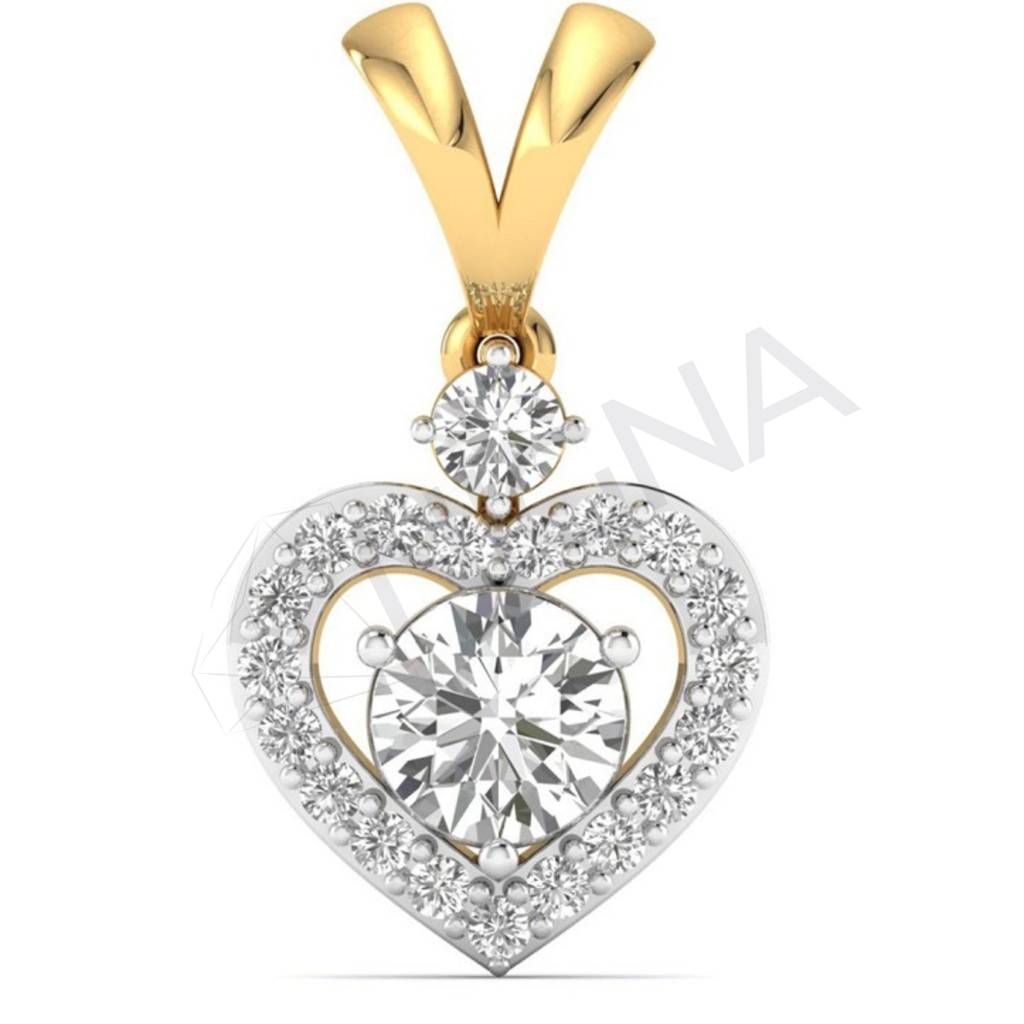 Moh - Eternal Love Heart Pendant (Without Chain) | Moh - Eternal Love ...