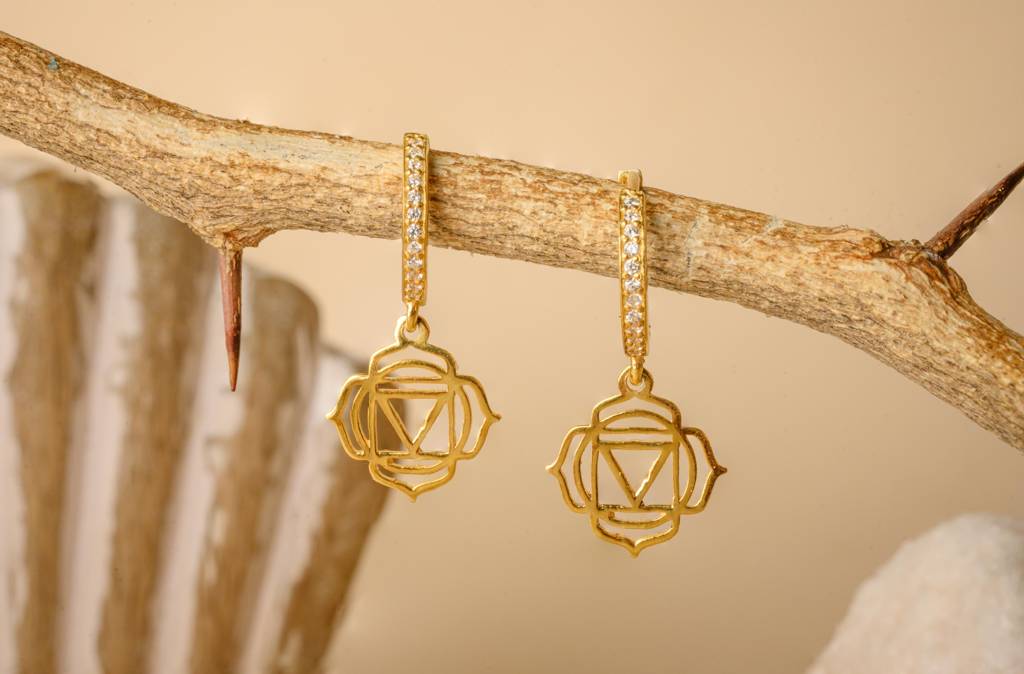 Root Chakra Cz Hoops | Root Chakra Cz Hoops · Eternz