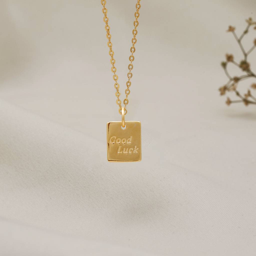 Anushka Sharma Golden Good Luck Charm Pendant With Link Chain | Anushka ...