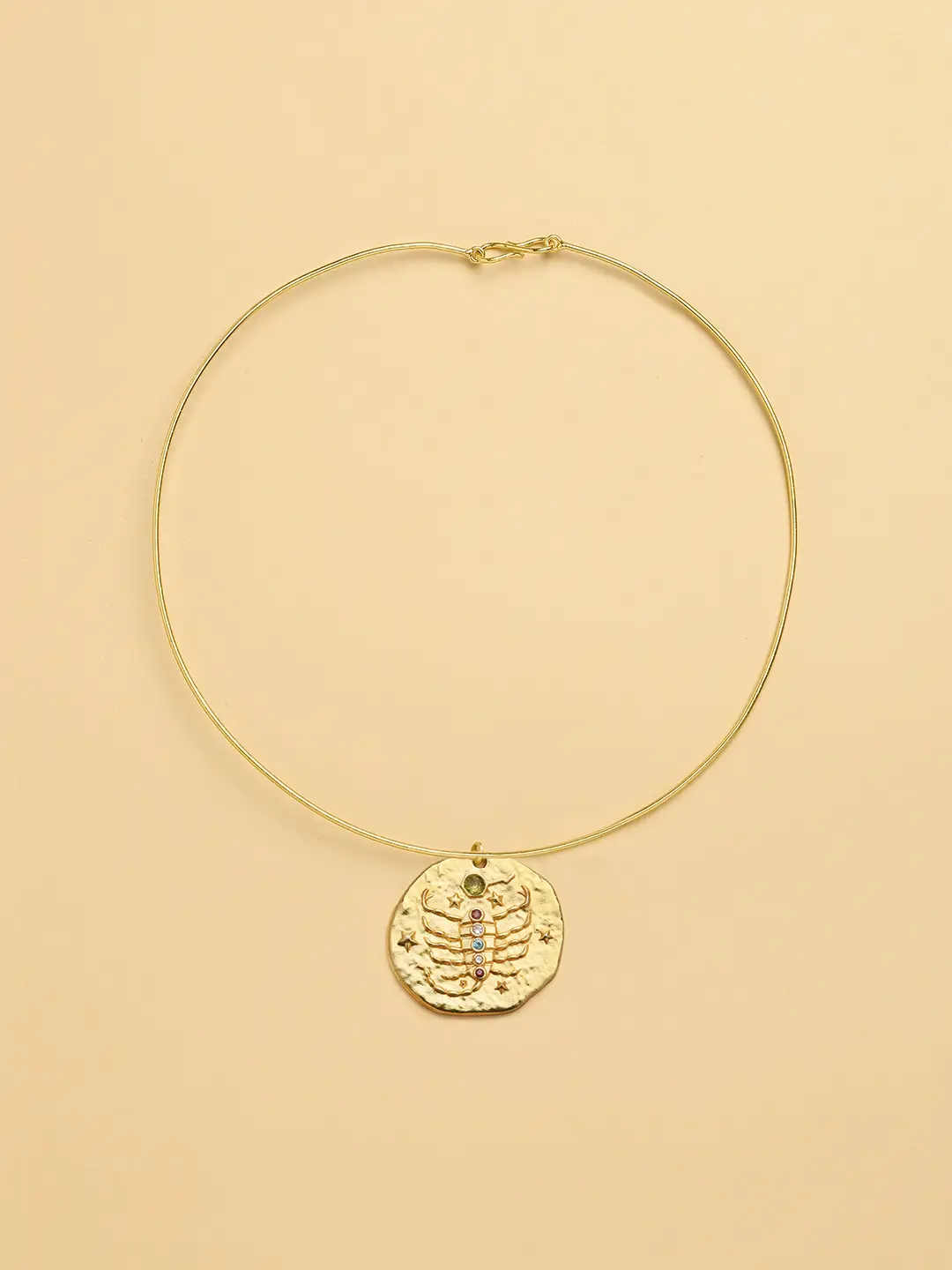 Torque Style SCORPIO Celestial Necklace | Torque Style SCORPIO ...