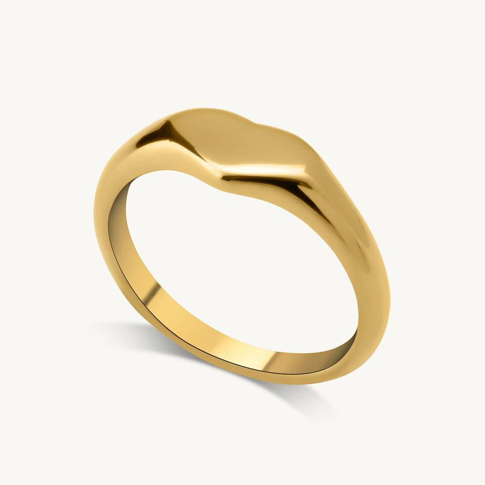 18K Gold-Plated Finger Ring | 18K Gold-Plated Finger Ring · Eternz
