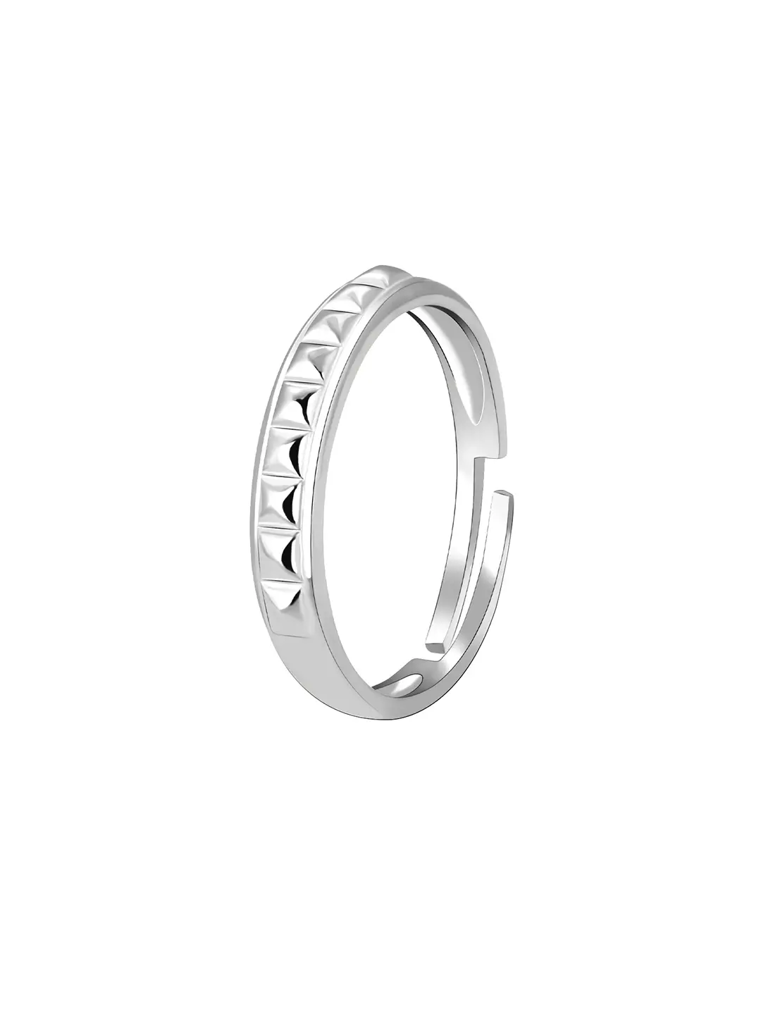 Giva 925 Sterling Silver Pyramid Ring For Him | Giva 925 Sterling ...