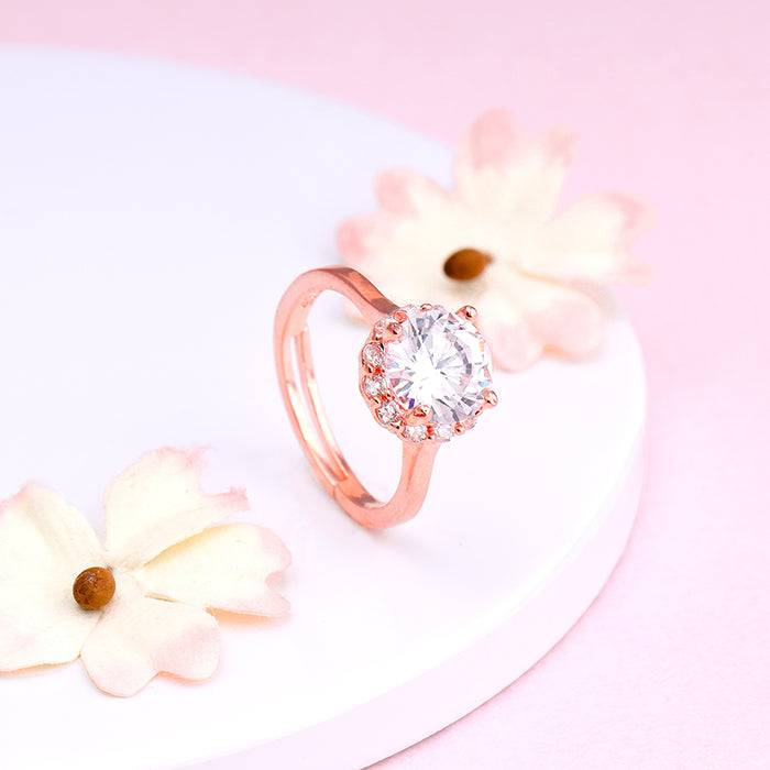 Rose Gold Sunshine Ring | Rose Gold Sunshine Ring · Eternz