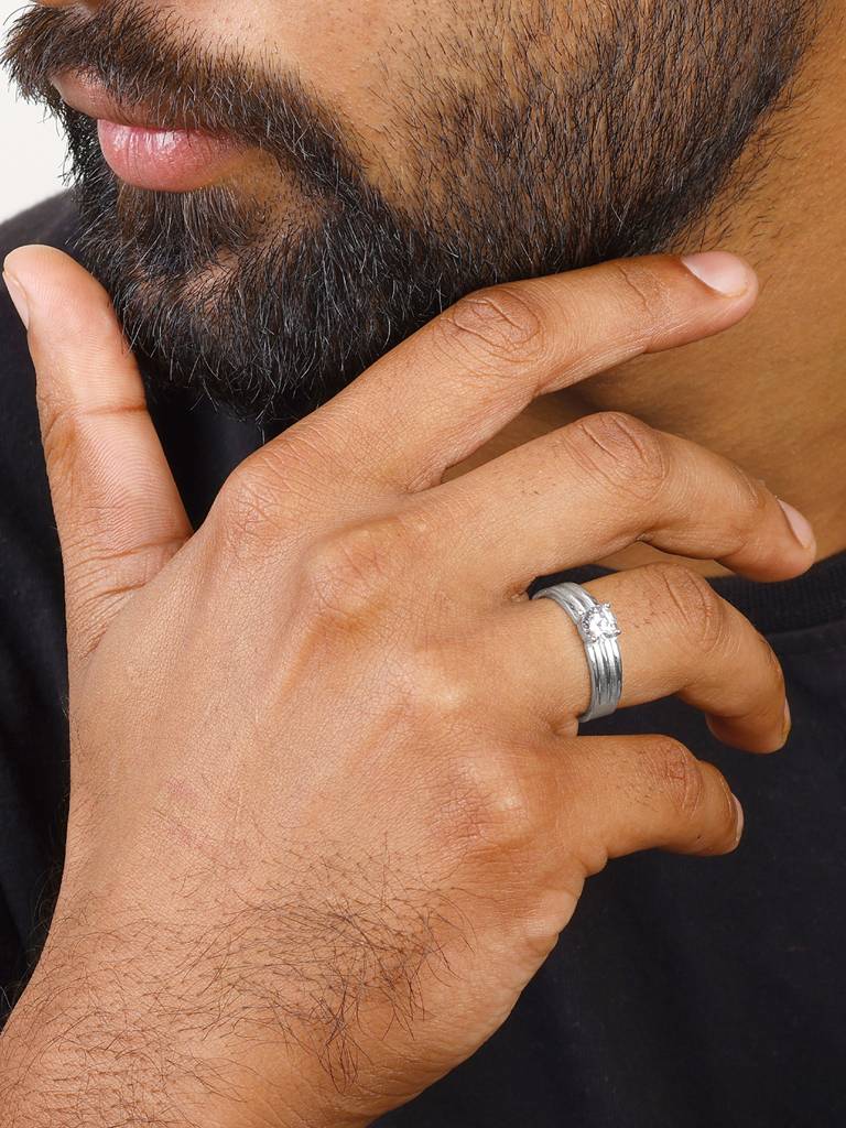 Giva 925 Sterling Silver Classic Circle Mens Ring | Giva 925 Sterling ...