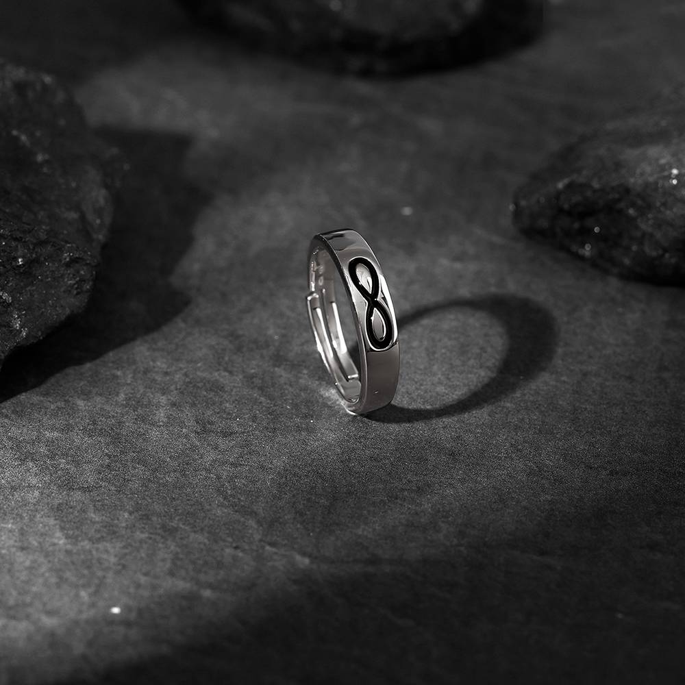 Giva 925 Silver Eternal Connection Ring For Him,Adjustable| Gifts For ...
