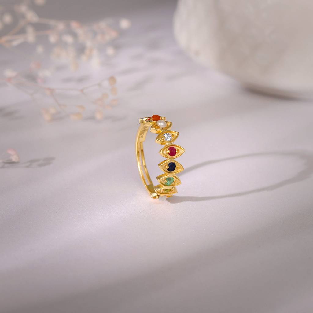 Golden Radiant Shine Ring | Golden Radiant Shine Ring · Eternz