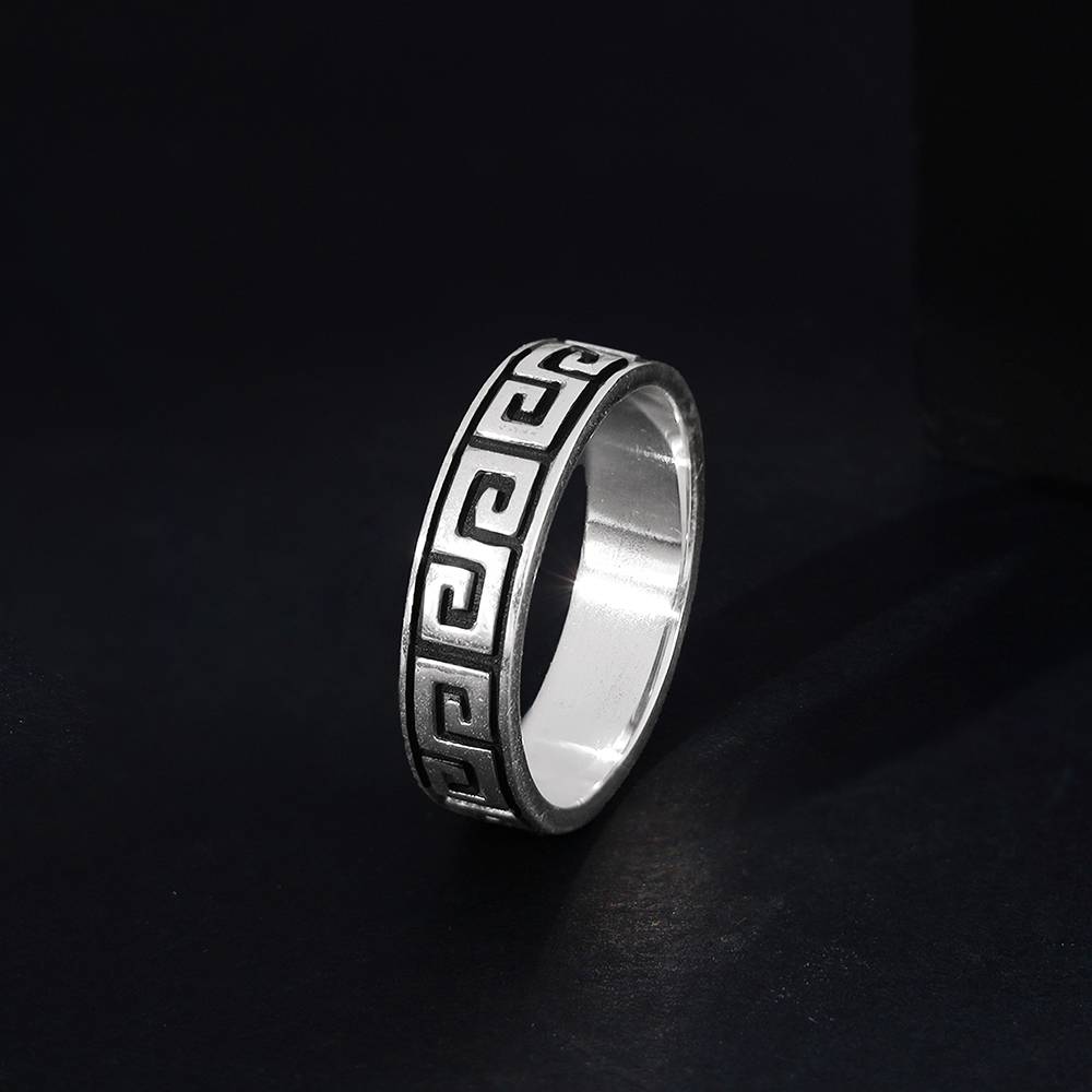 Giva 925 Oxidised Silver Ultimate Drip Ring For Him, | Gifts For Mens ...