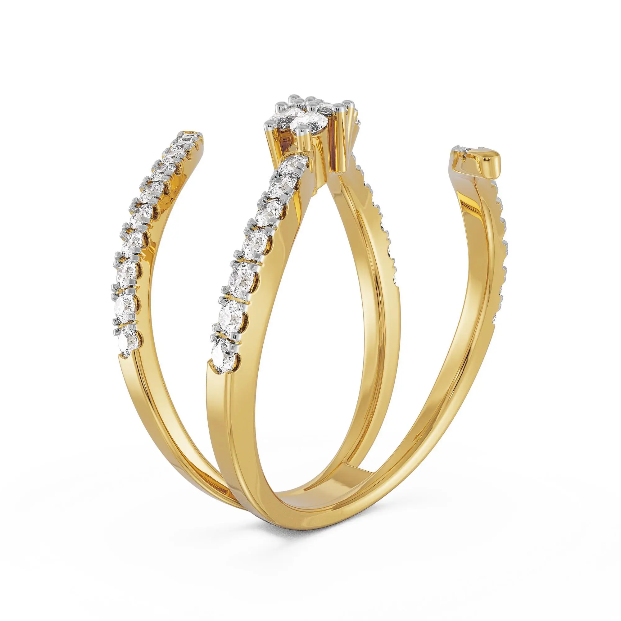 Floral Diamond Ring | Floral Diamond Ring · Eternz