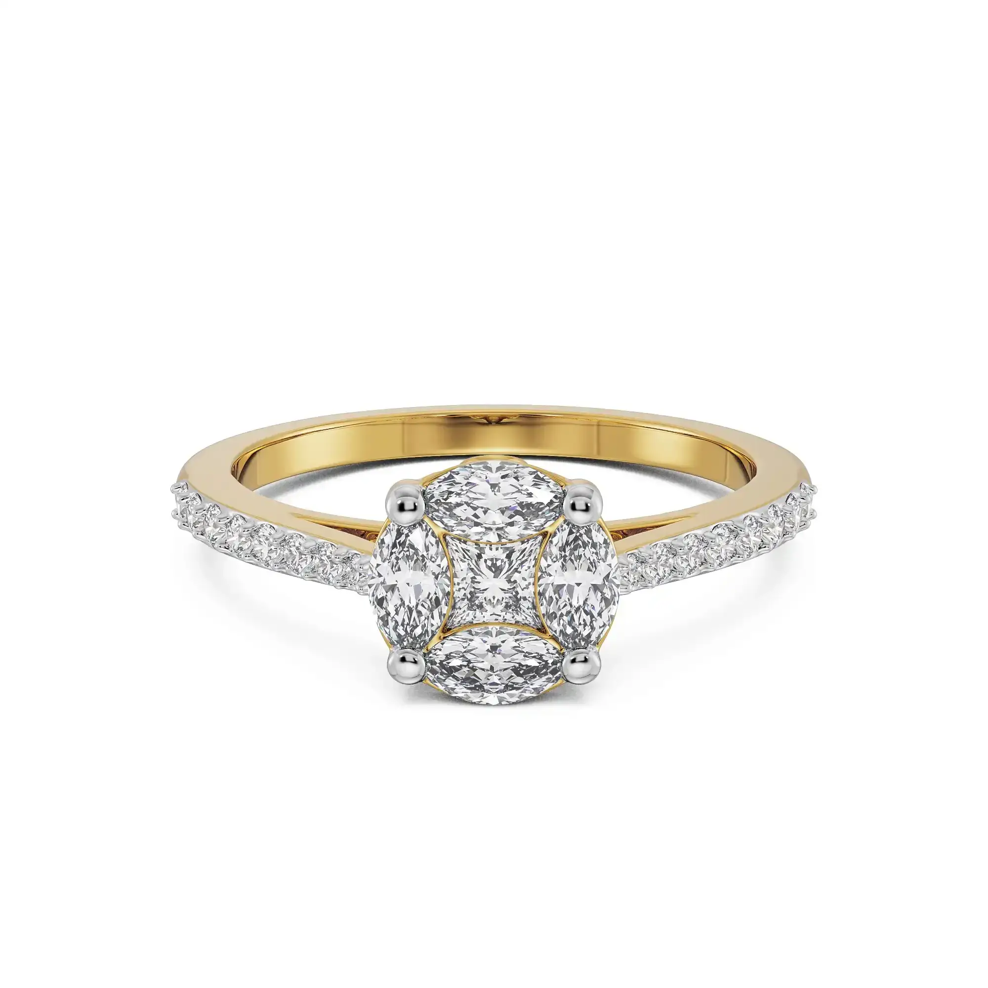 Regal Diamond Fusion Ring | Regal Diamond Fusion Ring · Eternz