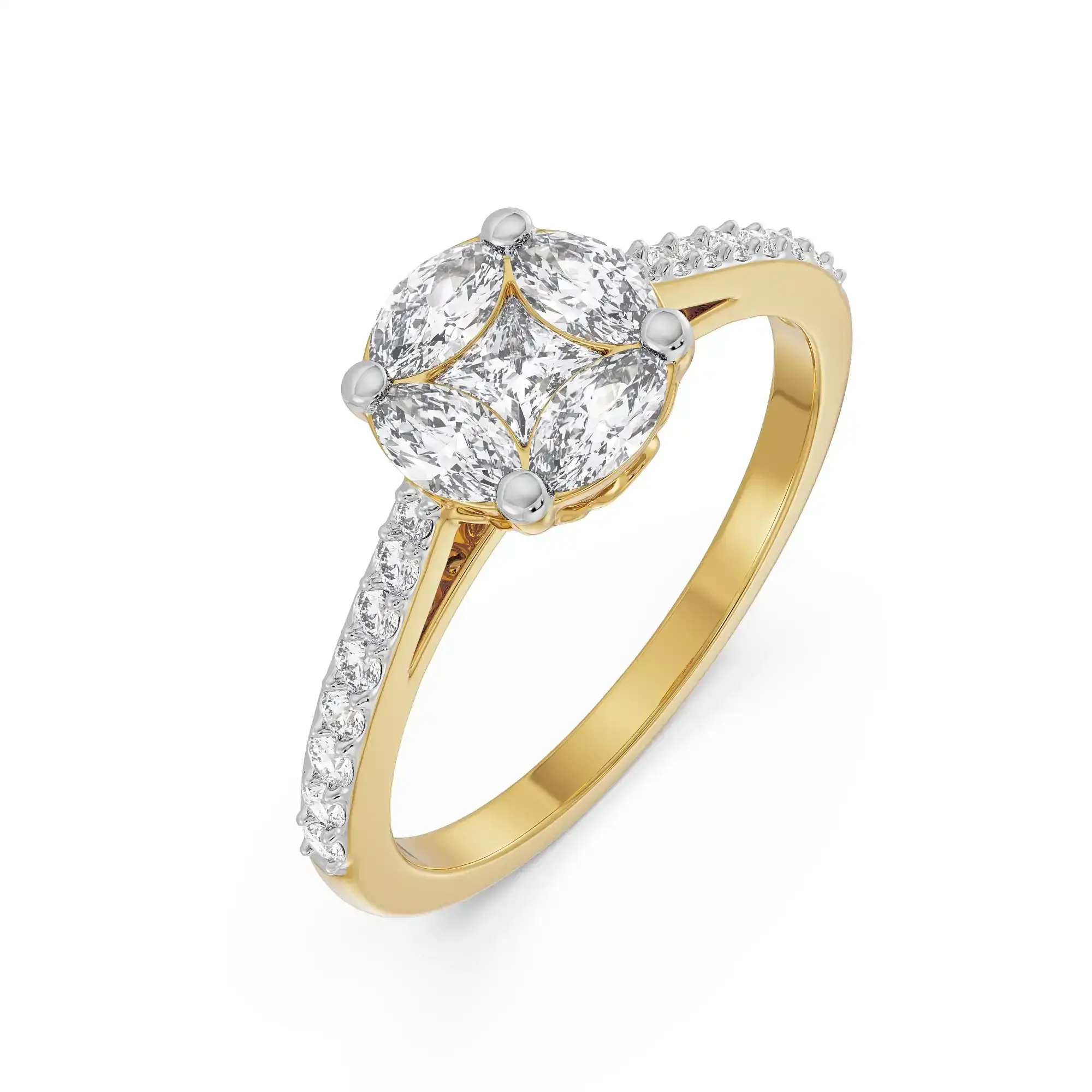 Regal Diamond Fusion Ring | Regal Diamond Fusion Ring · Eternz