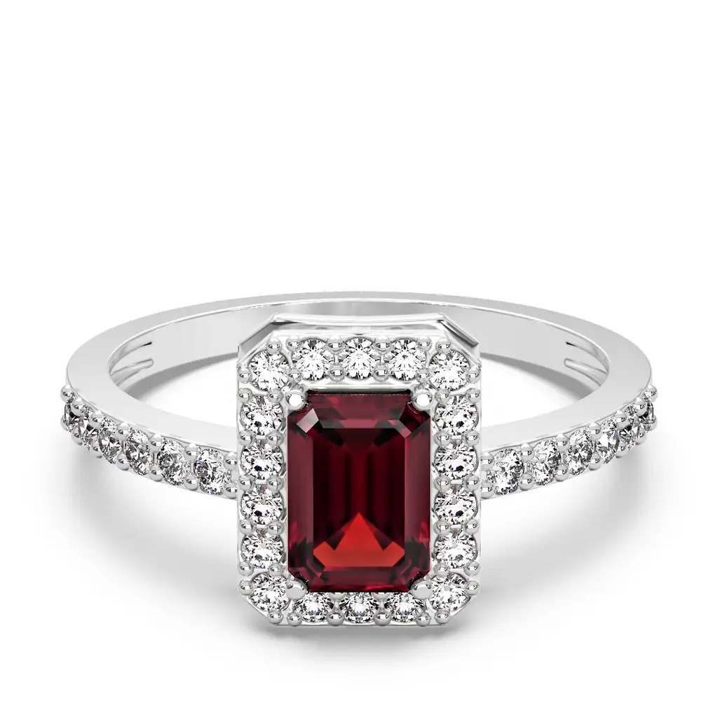 Red Ruby Diamond Ring | Red Ruby Diamond Ring · Eternz