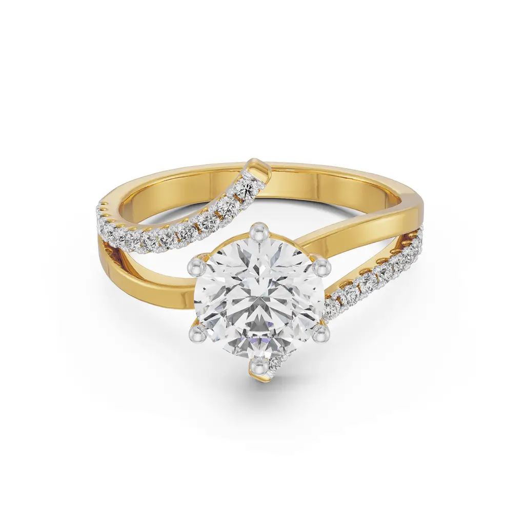 Round Fusion Diamond Ring | Round Fusion Diamond Ring · Eternz