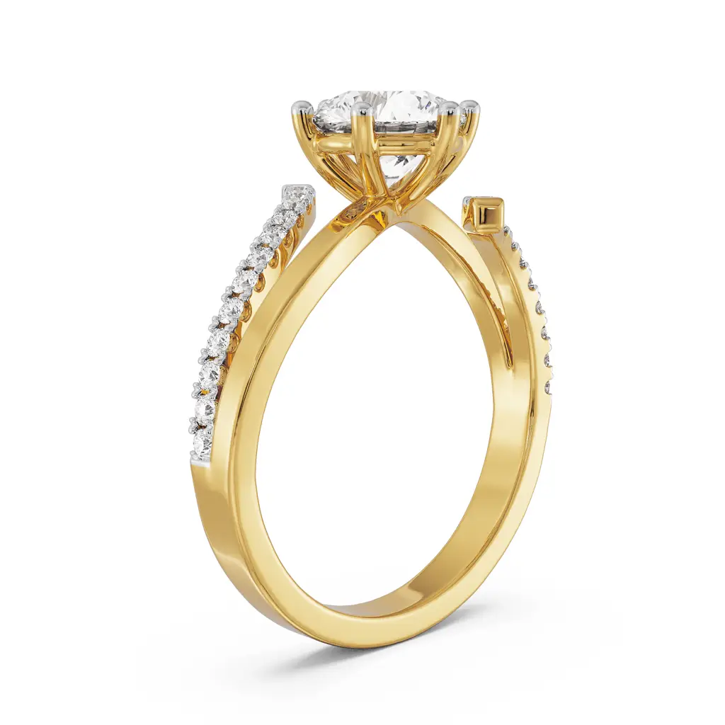 Round Fusion Diamond Ring | Round Fusion Diamond Ring · Eternz
