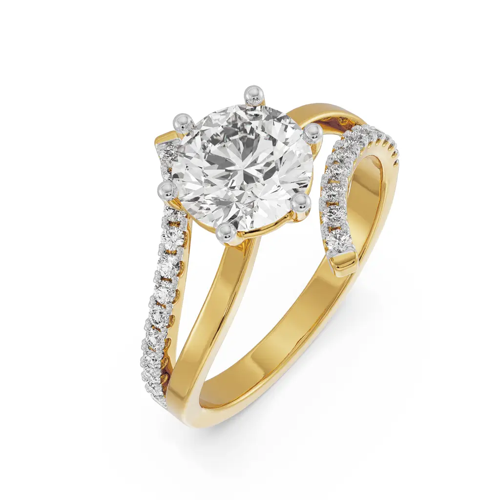 Round Fusion Diamond Ring | Round Fusion Diamond Ring · Eternz