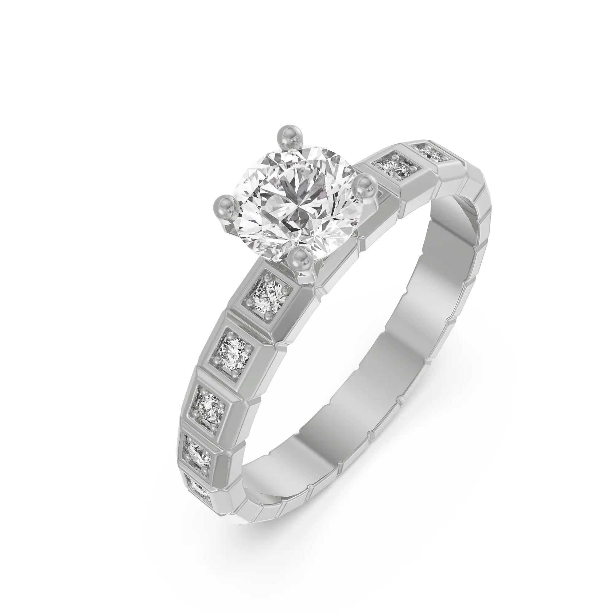Icy Pave Diamond Ring | Icy Pave Diamond Ring · Eternz