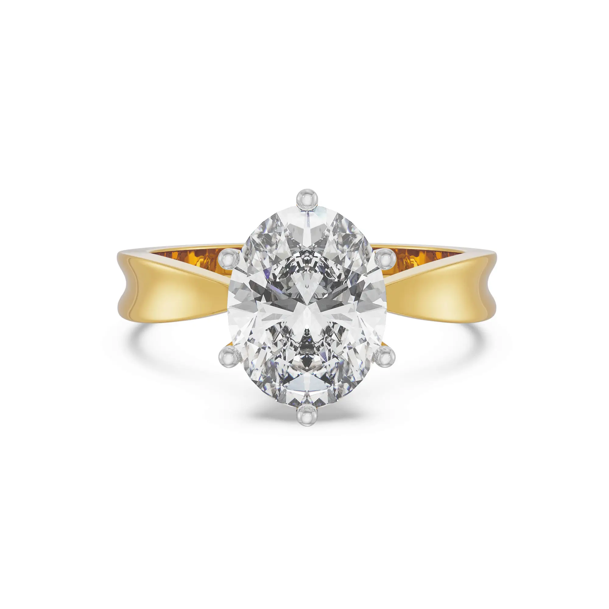 Oval Solitaire Engagement Ring | Oval Solitaire Engagement Ring · Eternz