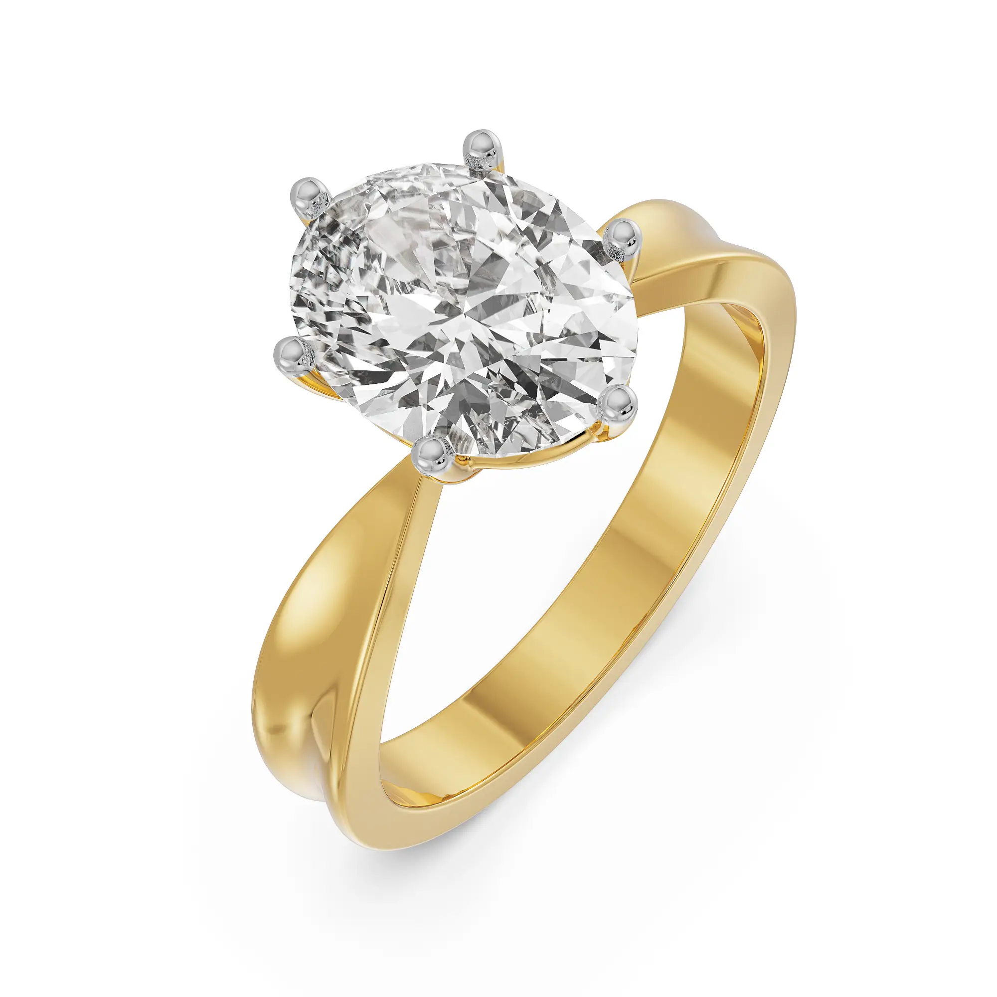 Oval Solitaire Engagement Ring | Oval Solitaire Engagement Ring · Eternz