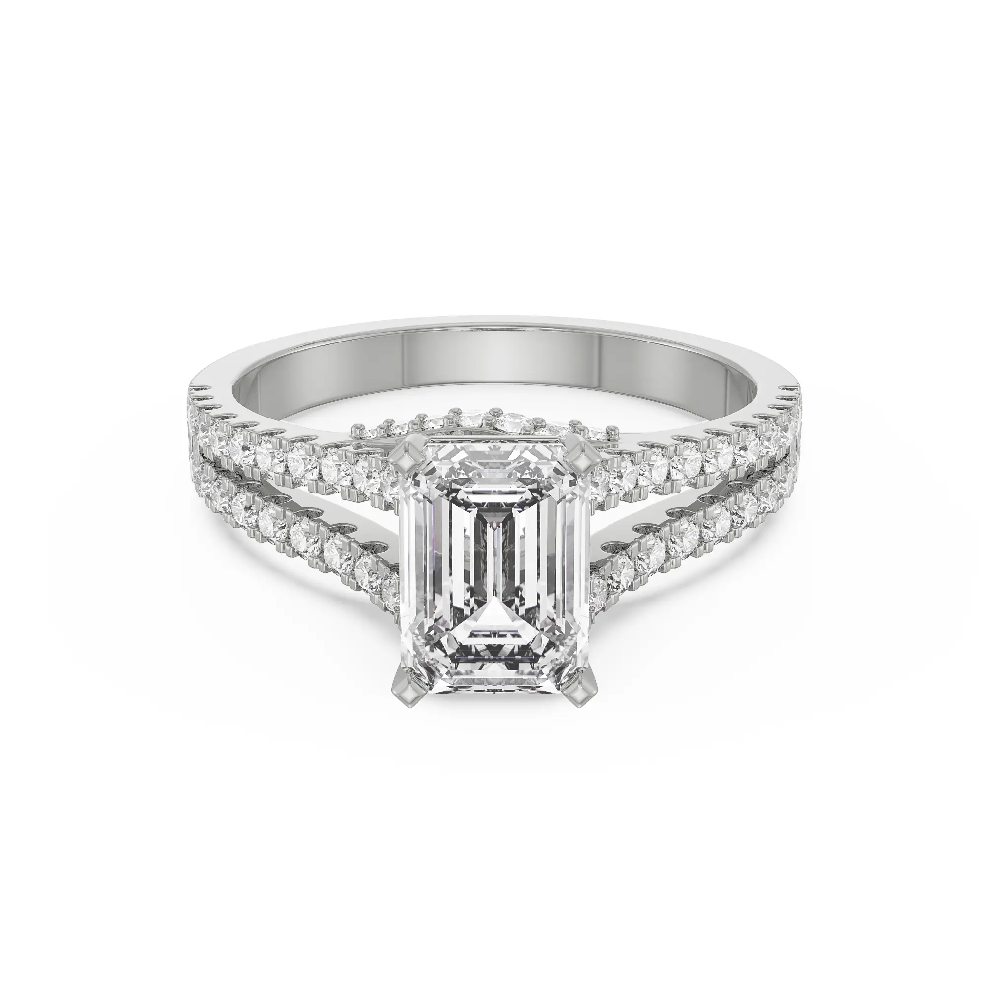 Timeless Emerald Engagement Ring | Timeless Emerald Engagement Ring ...