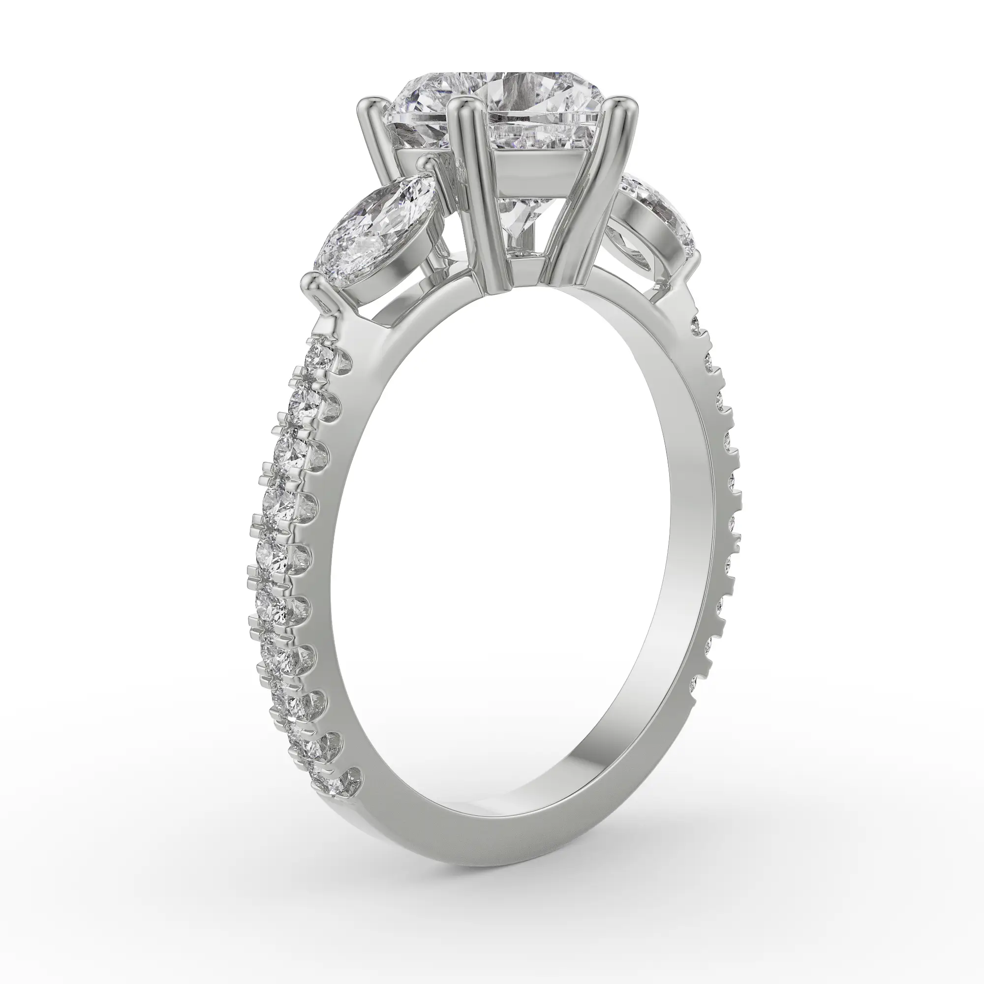Heartfelt Engagement Ring | Heartfelt Engagement Ring · Eternz