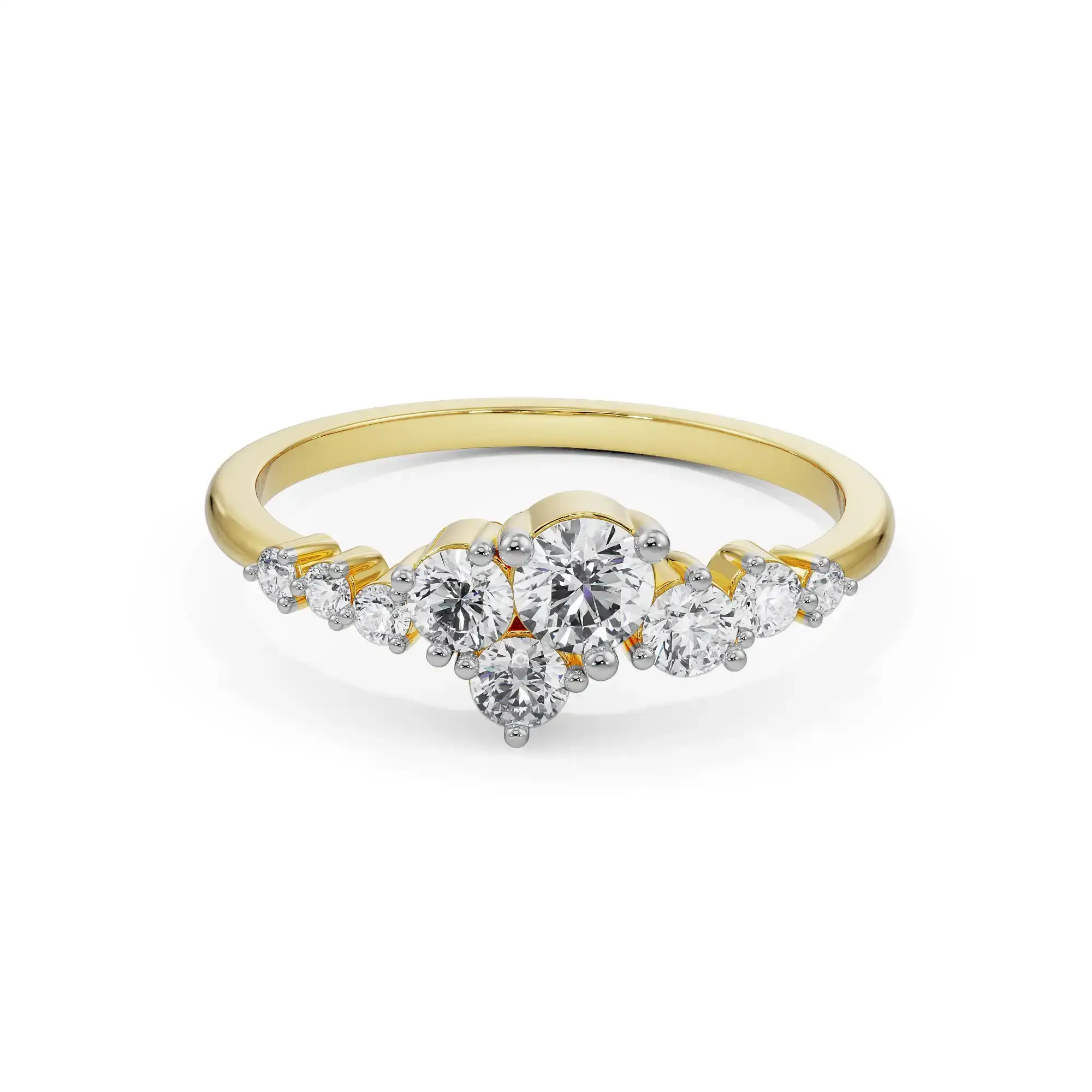 Artistic Flair Diamond Ring | Artistic Flair Diamond Ring · Eternz
