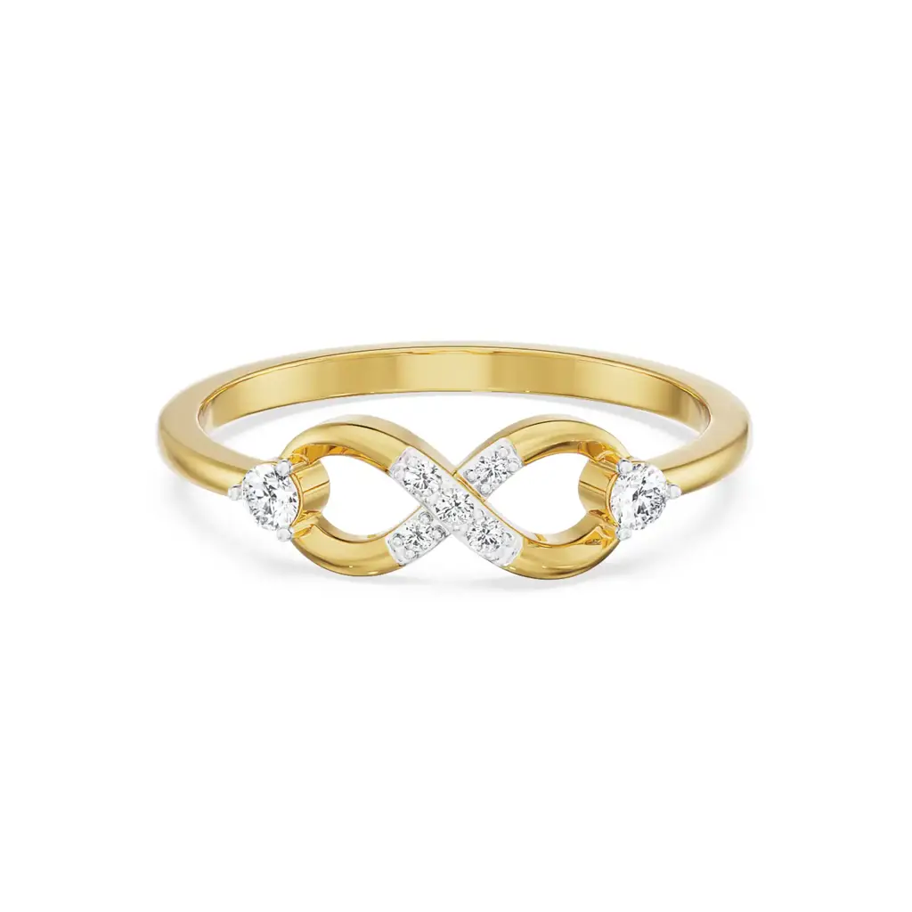 Dainty Infinity Diamond Ring | Dainty Infinity Diamond Ring · Eternz