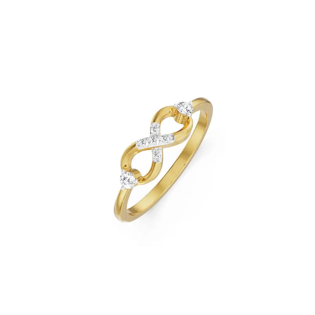 Dainty Infinity Diamond Ring | Dainty Infinity Diamond Ring · Eternz